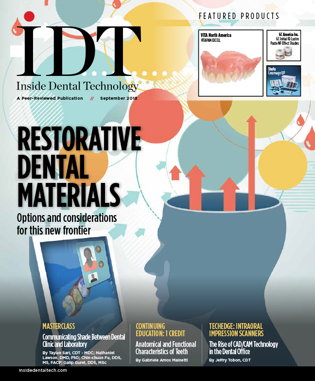 September 2018 | Inside Dental Technology